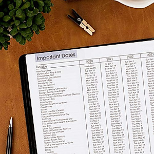 AT-A-GLANCE 2020 Weekly Appointment Book/Planner, DayMinder, 8" x 11", Large, Black (G52000)
