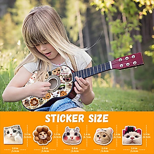 100 Pcs Cute Cat Stickers for Kids, Waterproof for Kids,Vinyl for Water Bottle,Laptop,Phone,Skateboard Stickers for KidsTeens Girls and Boys