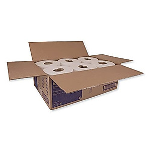 Tork 120133 Advanced Centerfeed Hand Towel, 1-Ply, 8 1/4"W x 11 4/5"L, White, 1000 per Roll (Case of 6 Rolls)