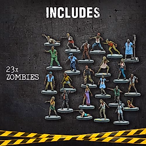 Wargames Delivered Project Z Starter Set - Zombie Miniatures for Miniature War Game, and Model War by Warlord Games
