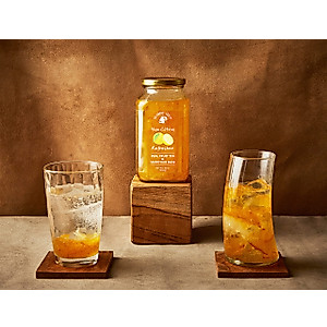 Columbus' Frutti Real Fruit Tea & Smoothie Base (Yuzu Citron) - 36 Oz (2.2 Pound)