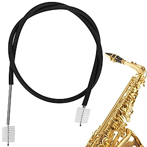 French Horn Brush,French Horn Care and Cleaning Kit French Horn Maintenance Kit With Rope Brush,Horn Musical Instrument Clean Tool Set Performance Accessory