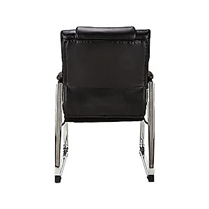STAPLES Sonada Faux Leather Guest Chair, Black, 2/Pack (28364-Ccvs)