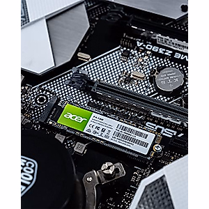 acer FA100 256GB SSD - M.2 2280 PCIe Gen3 x 4 NVMe Interface, 8 Gb/s, 3D NAND Internal Solid State Hard Drive Up to 1950 MB/s - BL.9BWWA.118
