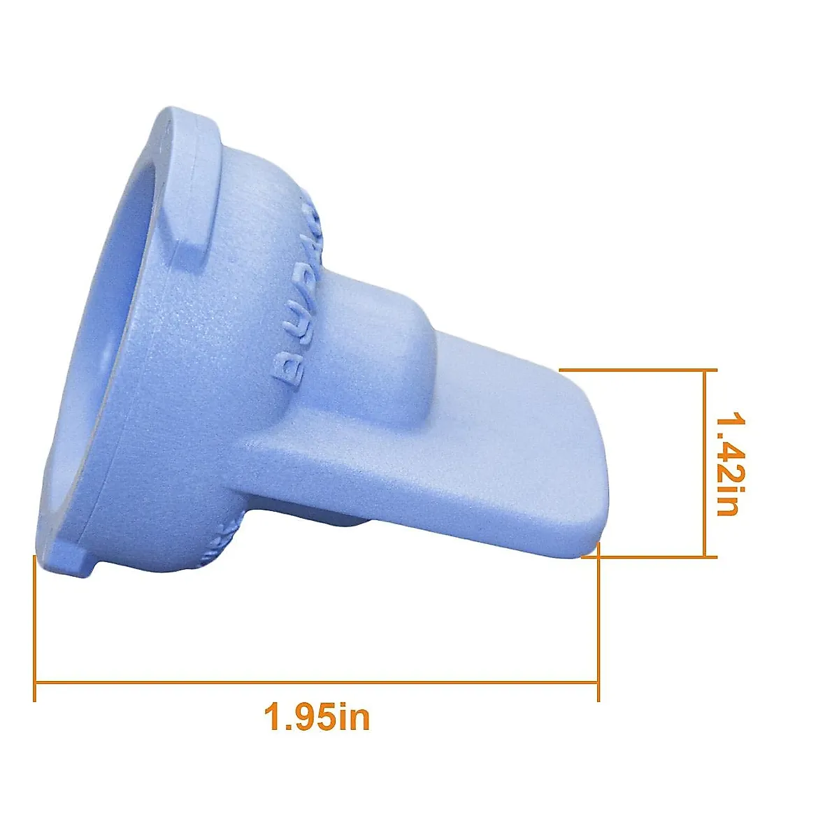 WP12664501 For Whirlpool Refrigerator Fil-ter Bypass Cap W11395888 12664501SP plugs EveryDrop Fil-ter 4 slot - 1 Pack