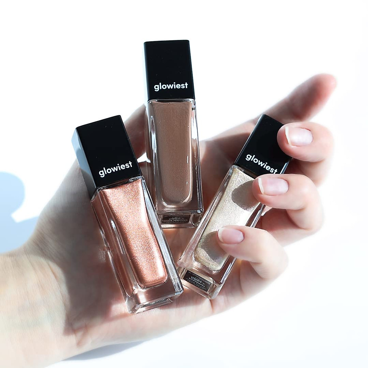 glowiest SOPHISTICATED Glow Eye Shadow 003 Chocolate Bronze | Liquid Eyeshadow Gorgeous & Long- Lasting & Quick-Drying Eye Makeup | Cream Eyeshadow 0.24 oz (7ml)