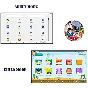 Kids Tablet 7 inch Toddler Tablet for Kids Android Kids tablet for toddlers WiFi Kids Tablets for kids 32GB Children's Educational APP Installed YouTube Netflix Parental Control Kid-Proof Case (Red)