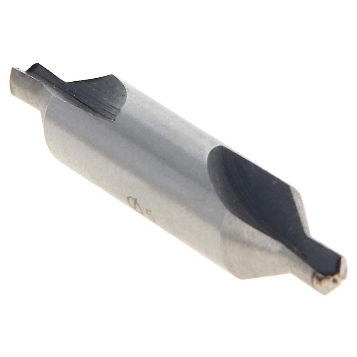 Utoolmart 10 Pcs Center Drill Countersink Lathe Bit Mill Tool, Combined Drills Plain Type A 5mm x 12mm, Combined Countersinks Drills Set Tool, HSS-6542 Countersinks