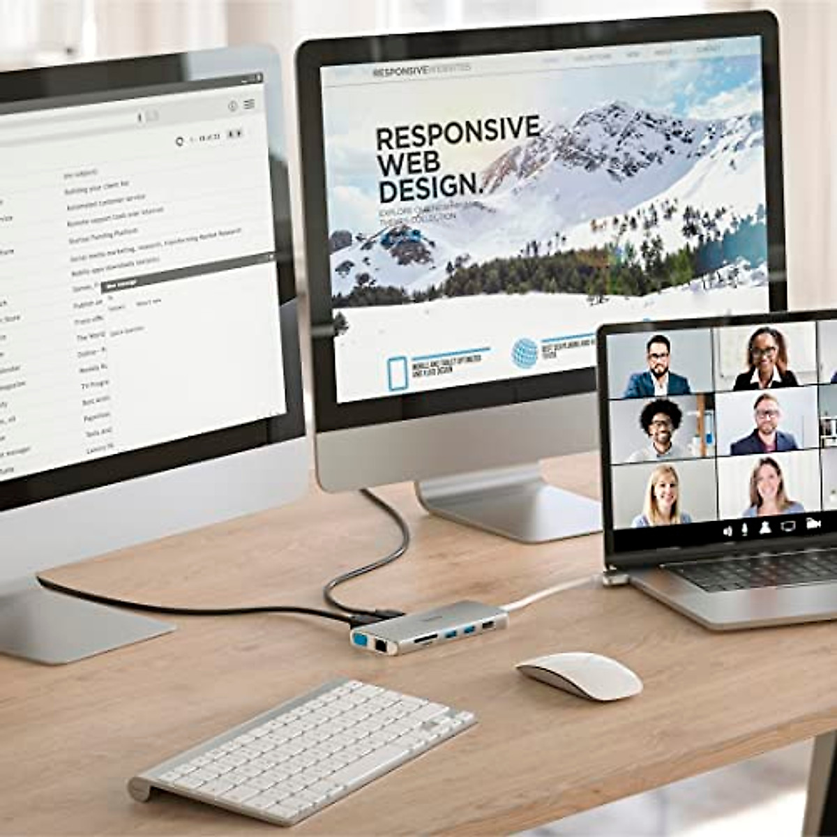 Hama USB-C Docking Station Connect2Mac (00200133)