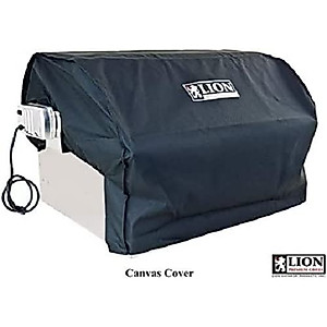 Best of Backyard L-60000 Built in BBQ LP 32", Double Door w/Towel Rack and Refrigerator 4.5 cubic Stainless Steel Front Door