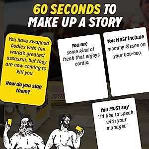 I Would Kill Hitler" - 'The What Would You Do?' Adult Party Game of Hilarious Hypotheticals - Fun Board Game for Adults - Game Night Games - Fun Game for Group Game Night Ages (3-8 Players)