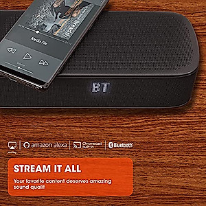 JBL BAR 5.0 Channel Soundbar with MultiBeam Sound Technology, Black (Renewed)