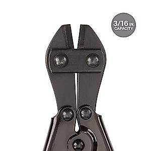 TEKTON 8 Inch Bolt Cutter | 3386, Black