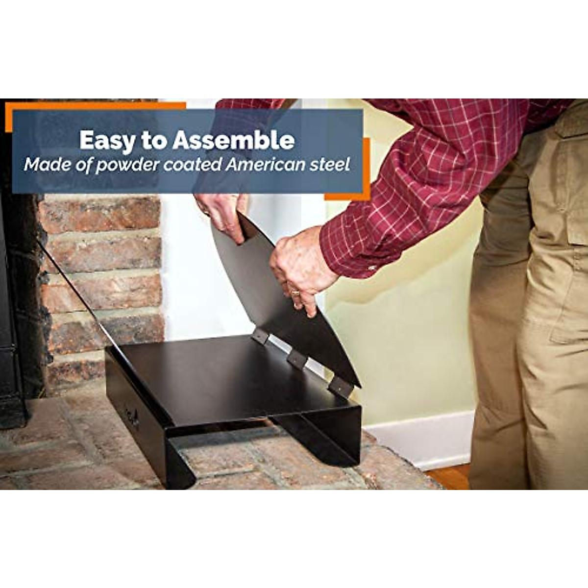 LogOX Fireside Bundle, WoodOX Sling Ergonomic Firewood Carrier & Hearth Bin Firewood Rack, Bundle Pack