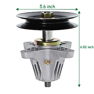 618-06978 Spindle Assembly Replacement Compatible with Cub Cadet MTD Troy Bilt 54" Deck 618-06978 918-06978