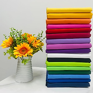 LUMANSUO 100% Cotton Fabric by The Yard，Quilting Fabric for Sewing,Crafts,Embroidery,Quilt Backing, Width 64 inches by Length 2 Yards Dark Purple Muslin Fabric