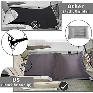 UNARK Toddler Airplane Bed for Toddler Airplane Seat Extender for Kids Airplane Bed,Inflatable Airplane Foot Rest