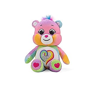 Care Bears 9" Bean Plush (Glitter Belly) - Togetherness Bear - Soft Huggable Material! For ages 4-104 years