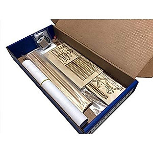 MS1457CBT Model SHIPWAYS 18TH Century Longboat Starter KIT with Tools - 1:48 Scale Wood Plank-on-Frame