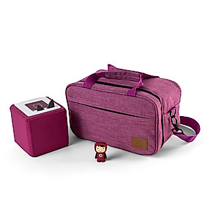 Liebeszeug – Carrying Case for Toniebox Starter Set | Compact Tonies Storage Travel Bag | Fits Tonie Box, Creative Tonie Figures & Characters, Charger, Headphones & More | Designed in Austria