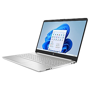 HP 15 Touchscreen Business Laptop, 15.6" HD, 11th Gen Intel 4-Core i5-1155G7, Intel Iris Xe Graphics, 12GB RAM, 1TB PCIe SSD, USB-C, HDMI, SD Card Reader, Webcam, Keypad, SPS HDMI Cable, Win 11