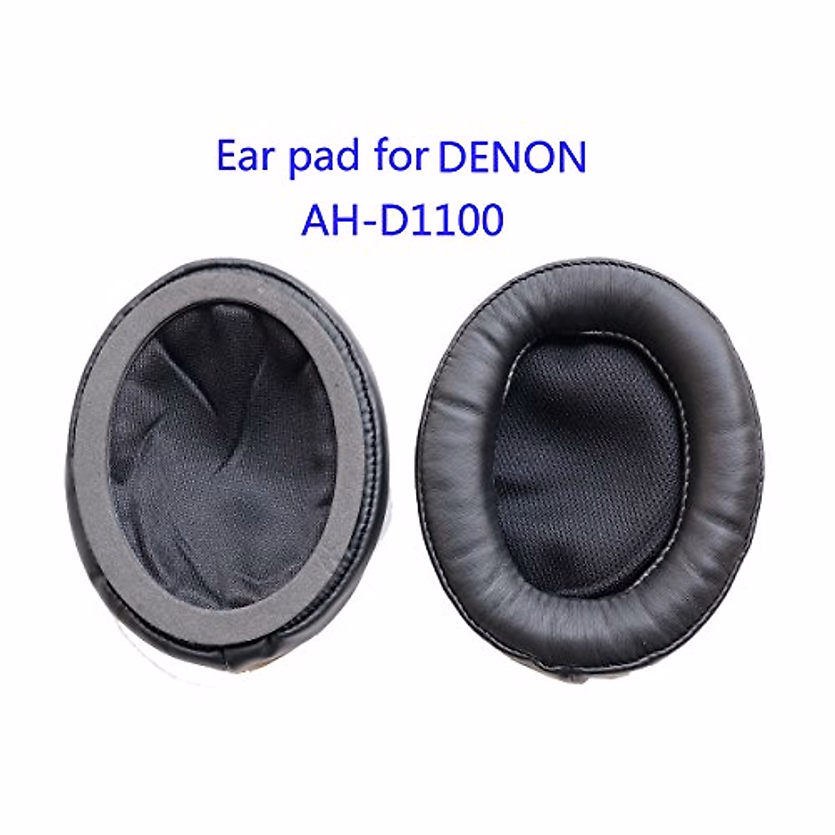 V-MOTA Earpads Repair Parts Compatible with DENON AH-D1100 AH-A100 AH-NC800 Music Headset (Ear Pads 1 Pair)