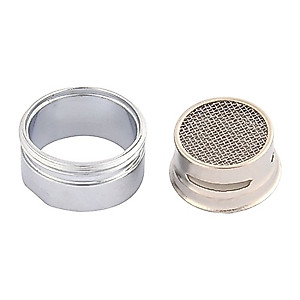 Qtqgoitem Metal Household Kitchen Faucet Filter Net Nozzle 24mm Male Thread 2 Pcs (Model: 367 181 FAA 239 df3)