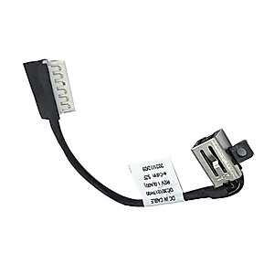 GinTai DC Jack Power Cable Plug in Charging Port Cable Connector Socket with Wire for Dell INSPIRON 15 3510 3511 I5-1135G7 3515 3510 3520 3521 3525 GDM50 87GX7 DC301017H00 231X7 0231X7 DC301018100