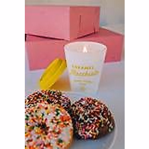 DW Home Latte Fresh Aroma Single Wick Candles with Lid (11.2 oz) (Caramel Macchiato)