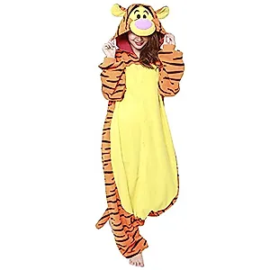 SAZAC Tigger Kigurumi - Onesie Jumpsuit Halloween Costume