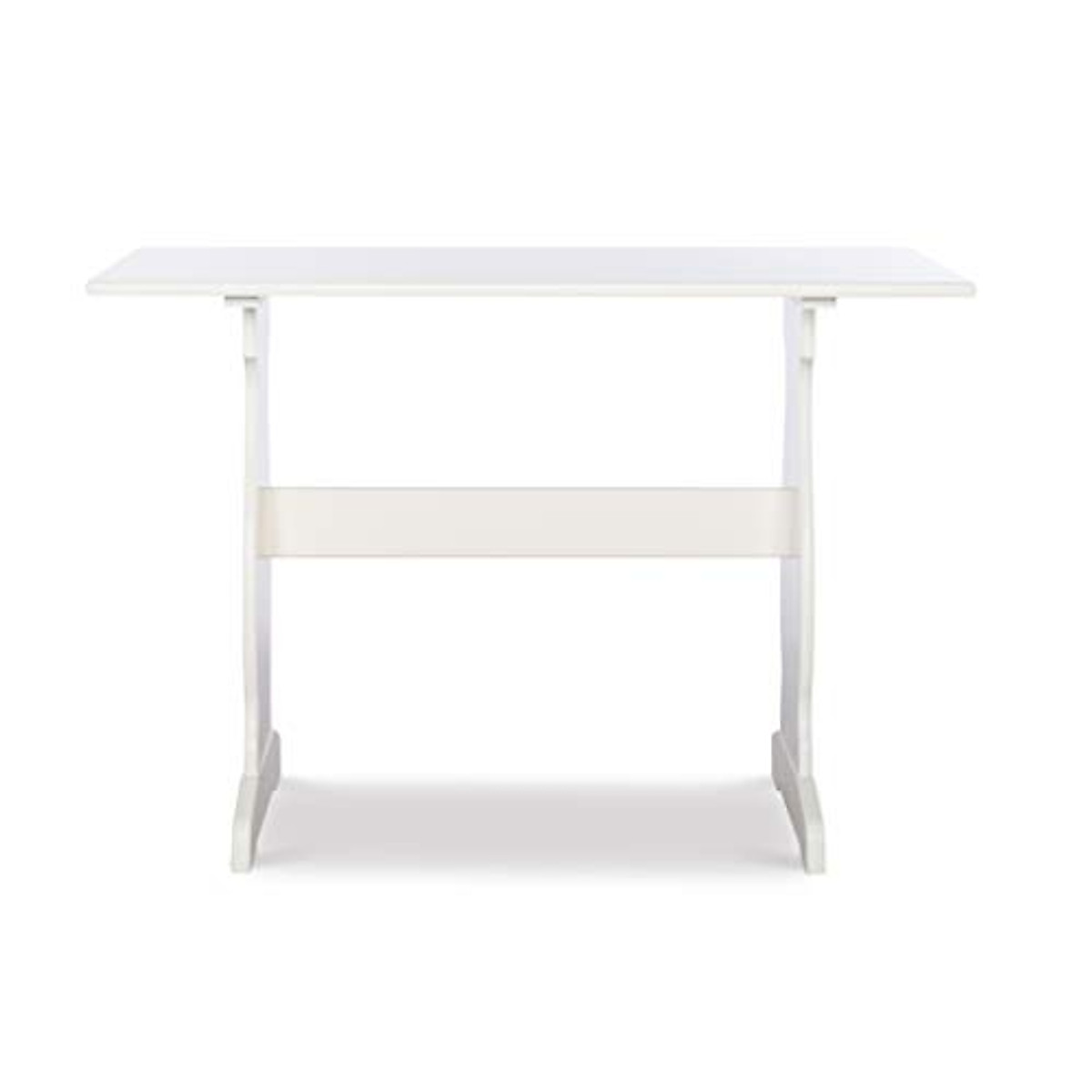 Linon Lucy Coffee Nook - White 66.25 x 34.5 x 50.25