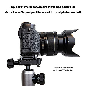Spider Holster – Spider X Camera Holster Set for Carrying a Professional Mirrorless Camera with Included Clip-On Self-Locking Camera Holster – Compatible with Any Belt