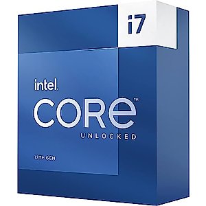 Intel Core i7-13700K (Latest Gen) Gaming Desktop Processor 16 cores (8 P-cores + 8 E-cores) with Integrated Graphics - Unlocked