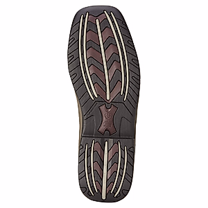 Ariat Mens Terrain Wide Square Toe Steel Toe Work Boot Distressed Brown 12