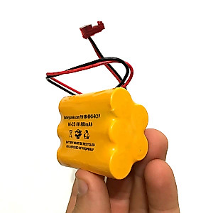 026-149 Max 026149 S/L 026-149 SL 026149 6v 800mAh Ni-CD AA Battery Pack Replacement for Emergency/Exit Light