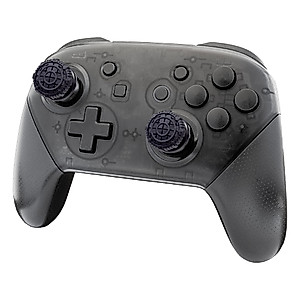 KontrolFreek FPS Freek Battle Royale Nightfall for Nintendo Switch Pro Controller | Performance Thumbsticks | 2 High-Rise Concave | Black