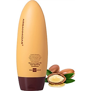 ARGANMIDAS Hair Conditioner, 15.3 Fl Oz Sulfate-Free Conditioner Intensely Smooth and Clear Hydrating Hair Conditioner, Argan Oil Daily Moisture Deep Conditioner for Color Treated Hair, Effectively Repair Dry Damaged and Frizzy Hair