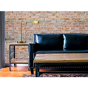 O'Bright LED Pharmacy Table Lamp, Full Range Dimming, 12W LED, 360 Degree Swing Arms, Desk, Reading, Craft, Work Lamp, ETL Tested, Antique Brass (Gold)