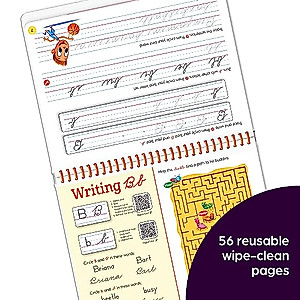 Write-On Wipe-Off Let's Write Cursive (Highlights Write-On Wipe-Off Fun to Learn Activity Books)