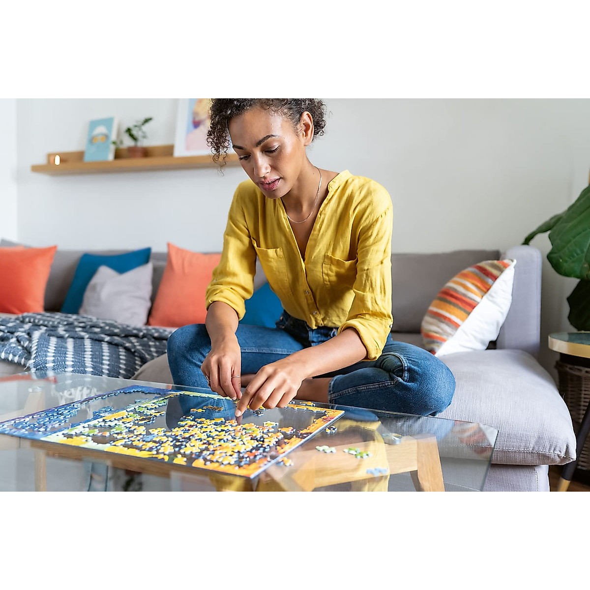 Ravensburger Turn The Page Bookclub 1000 Piece Jigsaw Puzzles for Adults & Kids Age 12 Years Up