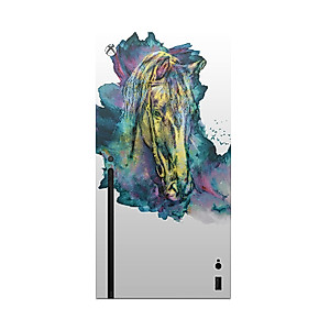 Head Case Designs Officially Licensed Riza Peker Horse Art Mix Vinyl Sticker Gaming Skin Decal Cover Compatible With Xbox Series X Console and Controller Bundle