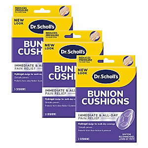 Dr. Scholl's Duragel Bunion Cushion (Pack of 3, 15 Count Total)