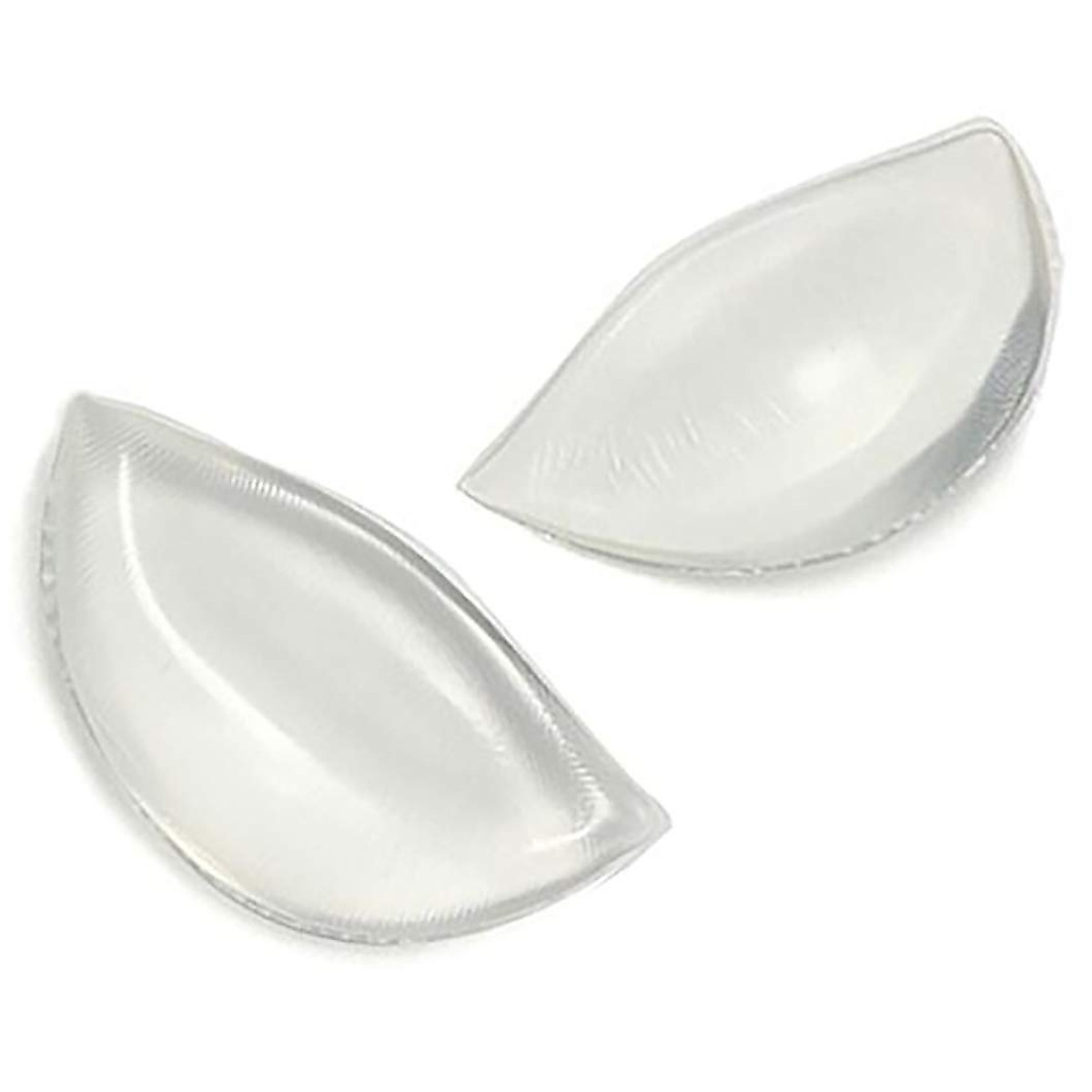 SEEKUP Women Soft Silicone Bra Inserts Breast Chest Enhancer Pads Push-up/Gathering for A/B/C Cup, Transparent