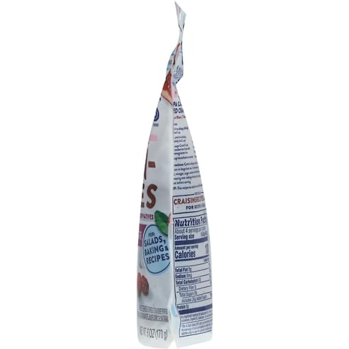 Ocean Spray® Craisins® Pomegranate, Dried Cranberries Infused with Pomegranate Juice, Dried Fruit, 6 Oz Pouch (Pack of 1)