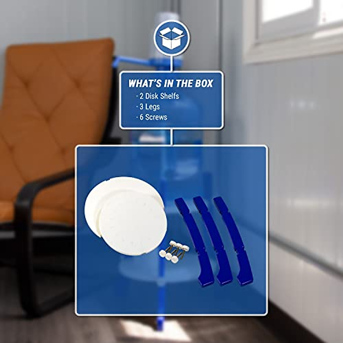 Dolphin 5 Gallon Water Bottle Dispenser Cooler Stand Storage Rack