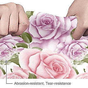 Yoga Mat, Yoga Mats for Home Workout, Workout Mat, Exercise Mats, Pilates Mat, Valentine's Day Roses Stacked Picture