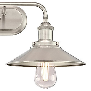 Westinghouse Lighting 6336300 Maggie Two-Light Indoor Wall Fixture, Brushed Nickel Finish 2