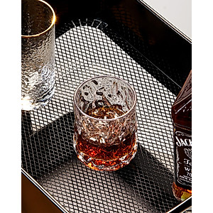 Pipishell 3 Tier Mesh Utility Cart, Rolling Metal Organization Cart with Handle and Lockable Wheels, Multifunctional Storage Shelves for Kitchen Living Room Office Black