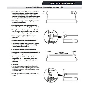 Swagman ROAMER RV Approved Cross Bars Roof Bike Rack, White