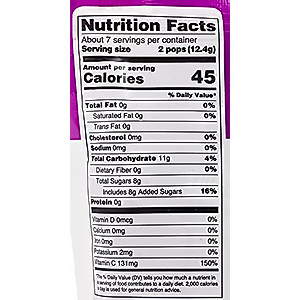 YUMMYEARTH LOLLI POP VTMN C STND UP PCH 3OZ